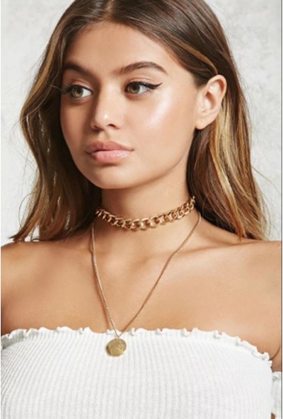 Slave Gold Choker Kolye