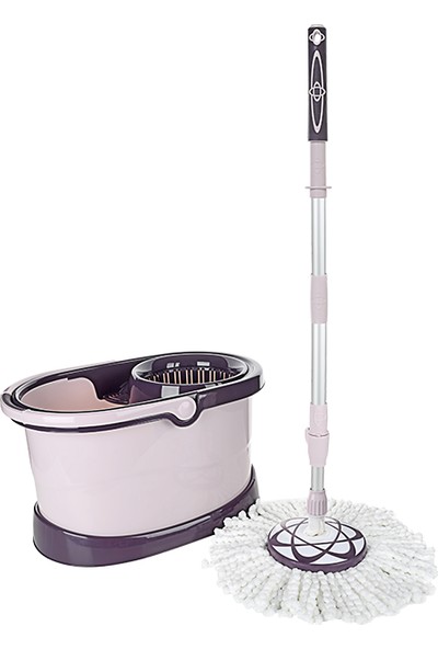 Titiz Storm Mop Temizlik Seti Kutulu Mürdüm - Pudra Titiz Storm Mop Temizlik Seti Kutulu Mürdüm - Pudra