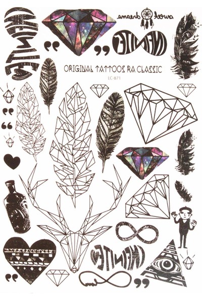 Diamond Geçici Dövme