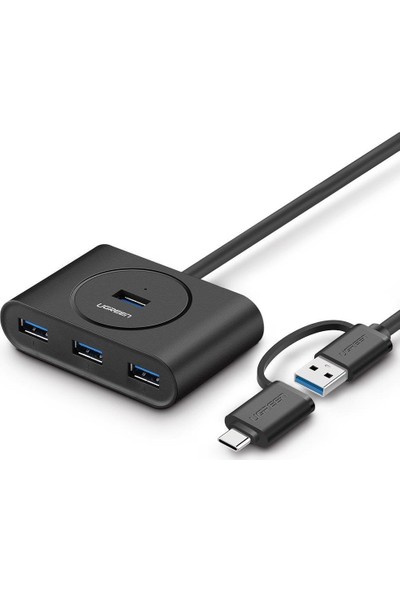 Ugreen Type-C 4 Portlu USB 3.0 Hub Çoklayıcı