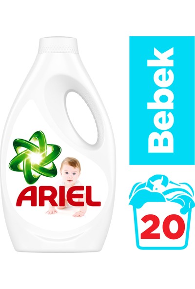 Ariel Baby 20 Yıkama Sıvı Çamaşır Deterjanı Bebekler İçin