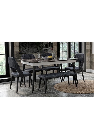 Cadde Yıldız Vanessa Yemek Masası Takımı