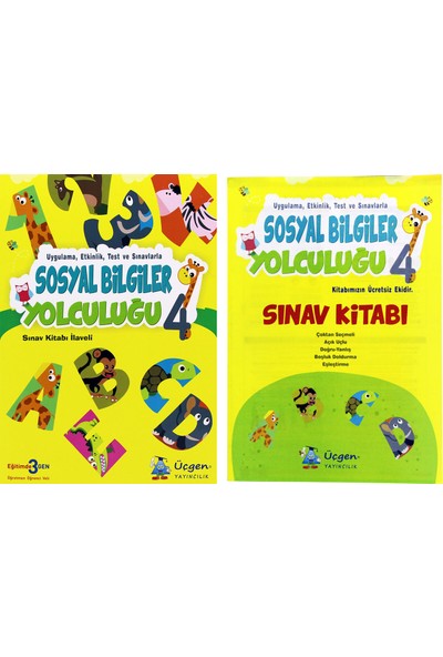 Üçgen Yayıncılık 4. Sınıf Sosyal Bilgiler Yolculuğu