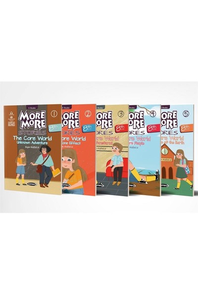 Kurmay Elt More And More Stories 8. Sınıf Hikaye Seti 5 Kitap Kurmay Elt More And More Stories 8. Sınıf Hikaye Seti 5 Kitap
