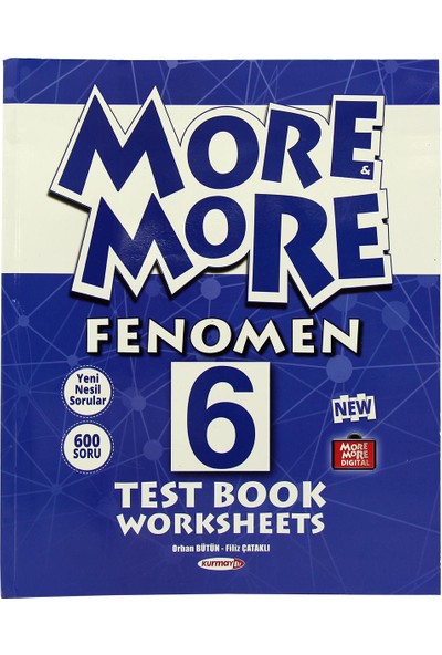 Kurmay Elt More And More 6. Sınıf Fenomen Test Book Worksheets