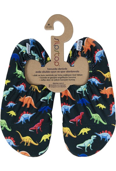 Slipstop Dıno Kaydırmaz Havuz Ve Deniz Ayakkabı 4 Ayakkabı Ss17120123