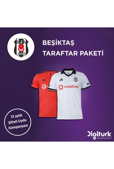 Digitürk Beşiktaş Taraftar Paketi (Uydu Kurulumlu)