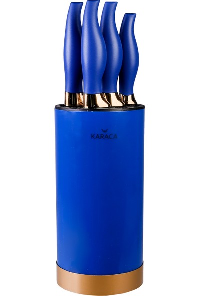 Karaca Blue Gold 6 Parça Bıçak Seti