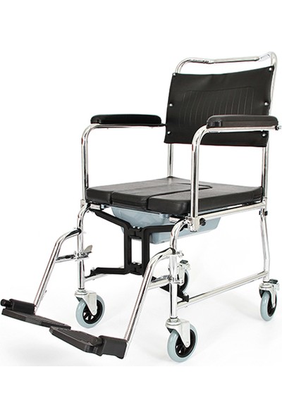 Wollex W689 Klozetli Tekerlekli Sandalye Wollex W689 Klozetli Tekerlekli Sandalye