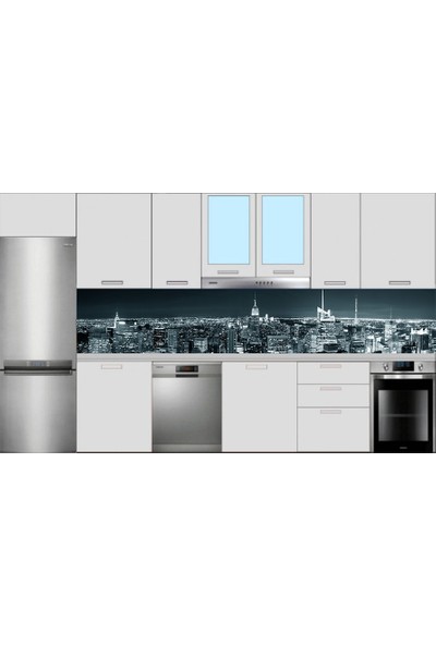 Renkli Duvarlar Mutfak Tezgah Arası Gece Şehir Bina Desen Folyo Kaplama Sticker Renkli Duvarlar Mutfak Tezgah Arası Gece Şehir Bina Desen Folyo Kaplama Sticker