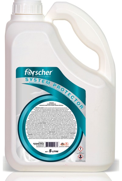 Forscher 5 lt Kombi Petek Tesisat Sistem Koruma Kimyasalı