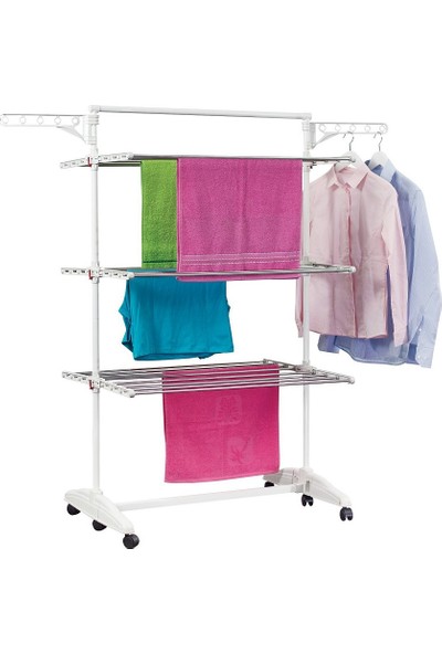 Ceraware Çamaşır Kurutma Askısı, 3 Katlı Çamaşır Kurutmalık