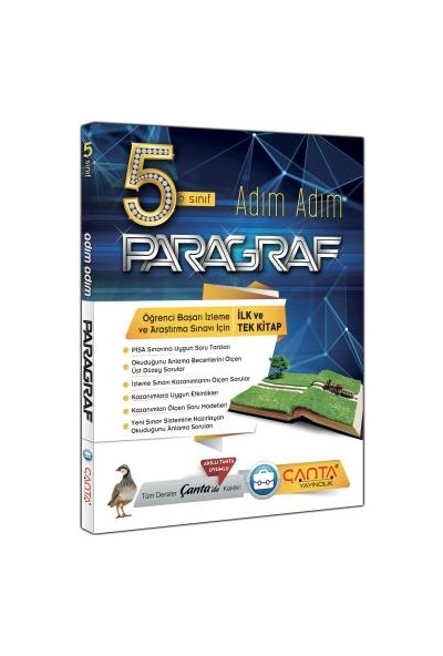 Çanta Yayınları 5. Sınıf Adım Adım Paragraf Soru Bankası 2019
