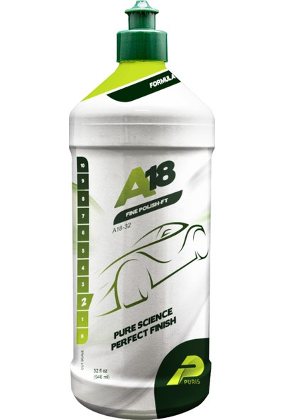 Puris A18 Finish Polish Hare Giderici Ince Oto Pasta 1 lt