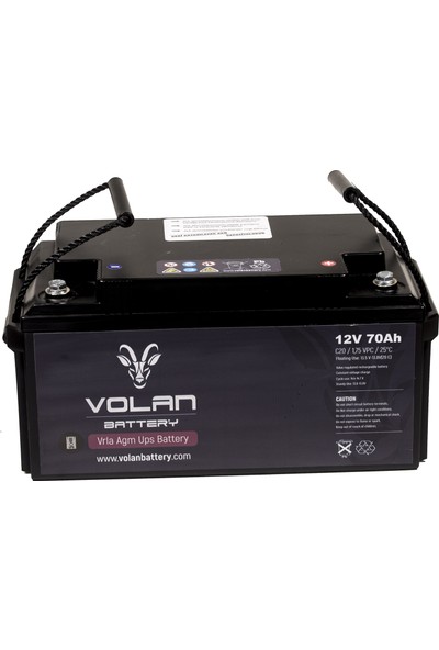 Volan Battery 12 Volt 70 Ah (Amper) Kuru Akü