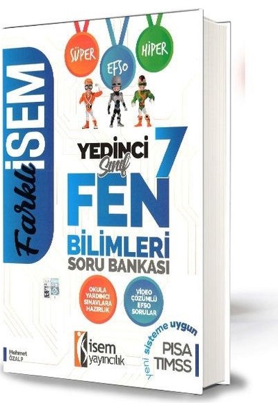 İsem 7.Sınıf Fen Bilimleri Soru Bankası-2020