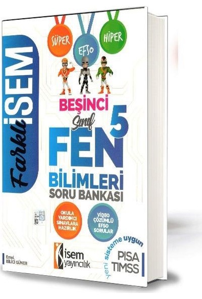 İsem 5.Sınıf Fen Bilimleri Soru Bankası-2020