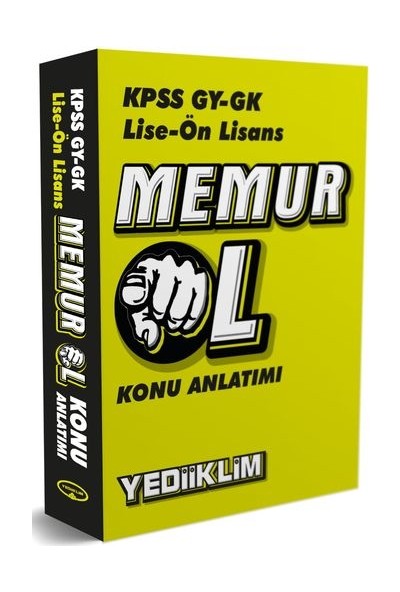 Yediiklim Yayınları 2020 KPSS Genel Yetenek - Genel Kültür Lise-Önlisans Memur Ol Konu Anlatımı Yediiklim Yayınları 2020 KPSS Genel Yetenek - Genel Kültür Lise-Önlisans Memur Ol Konu Anlatımı