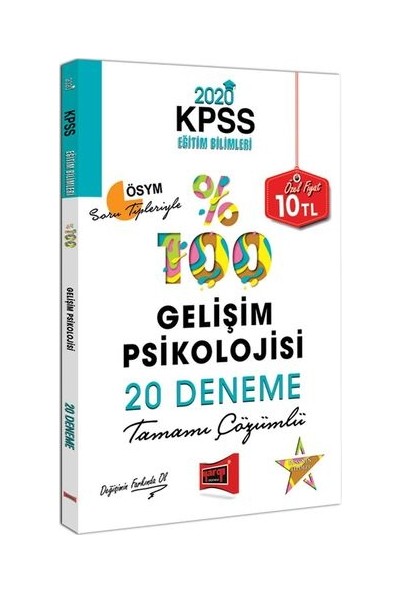 Yargı Yayınevi 2020 KPSS Eğitim Bilimleri Gelişim Psikolojisi Tamamı Çözümlü 20 Deneme Yargı Yayınevi 2020 KPSS Eğitim Bilimleri Gelişim Psikolojisi Tamamı Çözümlü 20 Deneme