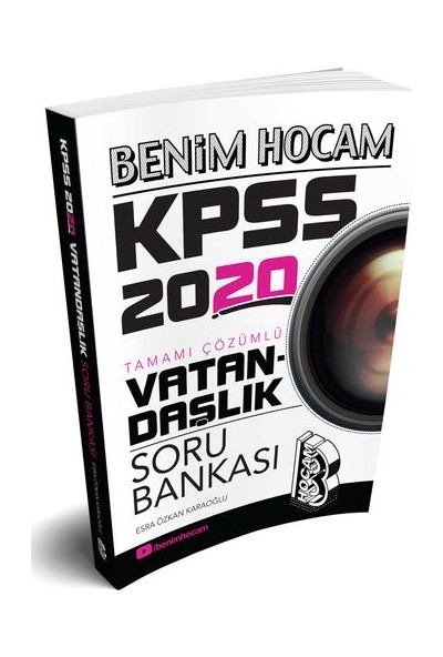 Benim Hocam 2020 KPSS Vatandaşlık Tamamı Çözümlü Soru Bankası Benim Hocam 2020 KPSS Vatandaşlık Tamamı Çözümlü Soru Bankası