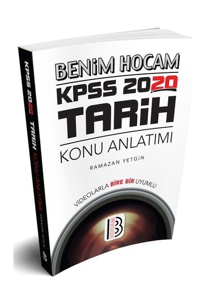 Benim Hocam 2020 KPSS Tarih Konu Anlatımı Benim Hocam 2020 KPSS Tarih Konu Anlatımı