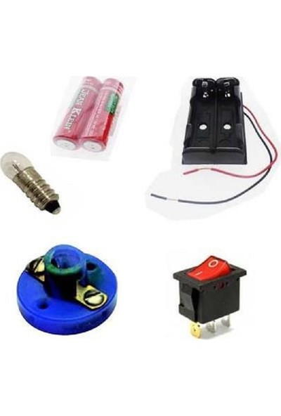 Tuğra Elektrik Deney Seti Öğrenci Deney Seti Okul Seti 2 Li Tuğra Elektrik Deney Seti Öğrenci Deney Seti Okul Seti 2 Li