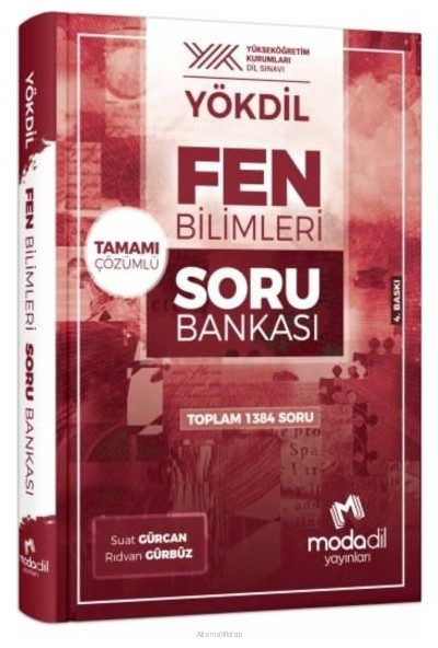 Modadil YÖKDİL Fen Bilimleri Tamamı Çözümlü Soru Bankası