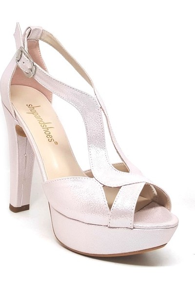 Shop And Shoes 033-1333 Kadın Ayakkabı Pudra Sim Shop And Shoes 033-1333 Kadın Ayakkabı Pudra Sim
