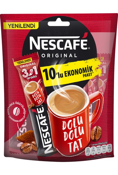 Nescafe 3'ü 1 Arada 10'lu