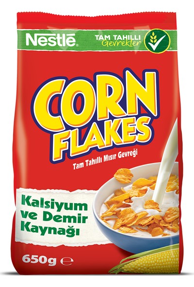 Nestle Corn Flakes Mısır Gevreği 650 gr Nestle Corn Flakes Mısır Gevreği 650 gr