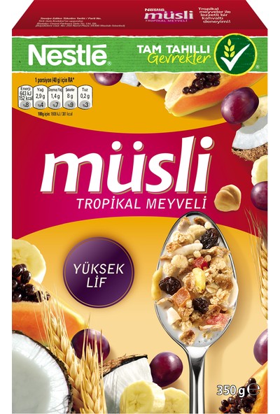 Nestle Tropikal Meyveli Müsli 350 gr
