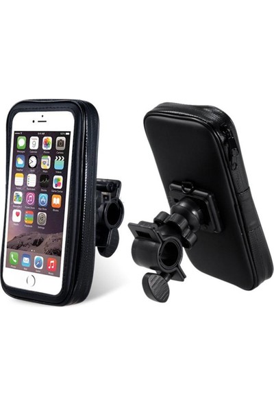 Case 4U Universal Suya Dayanıklı Motosiklet ve Bisiklet Telefon Tutucu