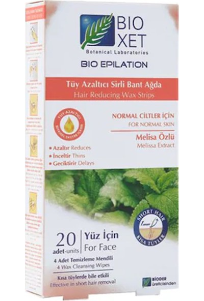 Bioxet Yüz Ağda Bantı Normal Ciltler Bioxet Yüz Ağda Bantı Normal Ciltler