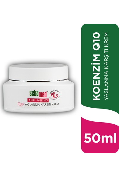 Sebamed Koenzim içerikli Q10 Yaşlanma Karşıtı Koruyucu Yüz Bakım Kremi 50 ml