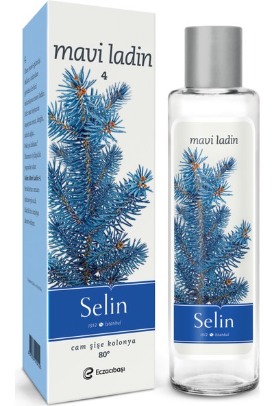 Selin Mavi Ladin Parfümlü Kolonya 180 ml