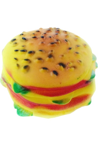 Ferrino Kedi Köpek Kauçuk Hamburger Düdüklü Oyuncak