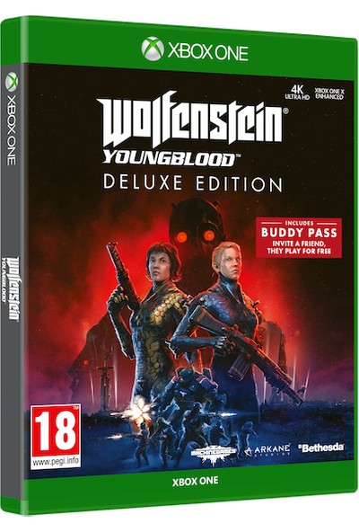 Wolfenstein Youngblood Deluxe Edition Xbox One Oyun Wolfenstein Youngblood Deluxe Edition Xbox One Oyun