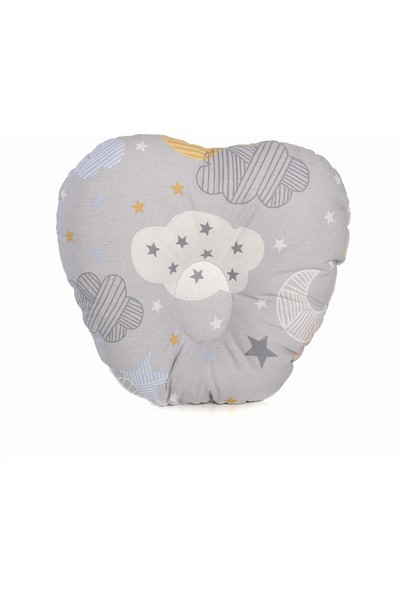 Lava Baby Düz Kafa Yastığı - Gri Bulut