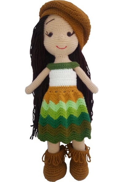 Özgüven Oto Giyim Amigurumi Organik Oyuncak Bebek