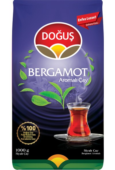Doğuş Bergamot Aromalı Siyah Çay 1 kg