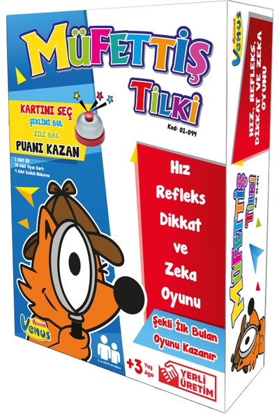 Venüs Oyuncak Müfettiş Tilki