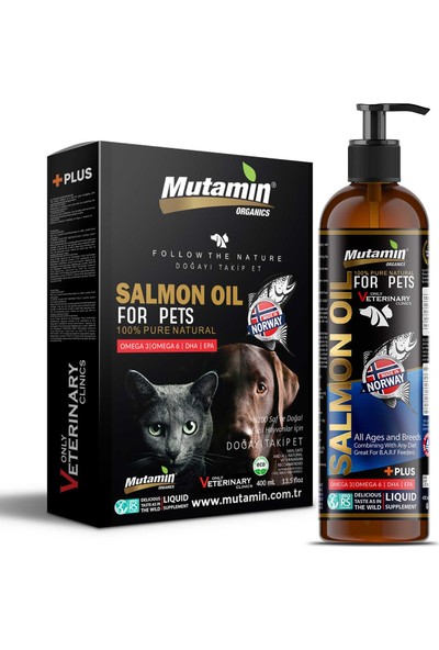 Mutamin Organics Norveç Somon Balık Yağı 400 ml Mutamin Organics Norveç Somon Balık Yağı 400 ml