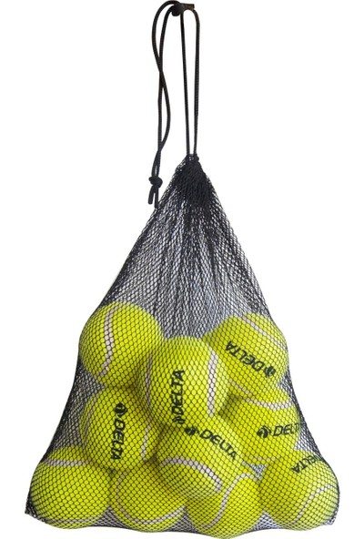 Delta 12 Adet Taşınabilir Filede Sarı Tenis Topu Delta 12 Adet Taşınabilir Filede Sarı Tenis Topu