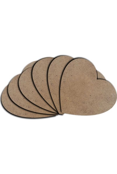 Okutan Hobi Kalpli Bardak Altı Ahşap Obje KOD:B10 Okutan Hobi Kalpli Bardak Altı Ahşap Obje KOD:B10