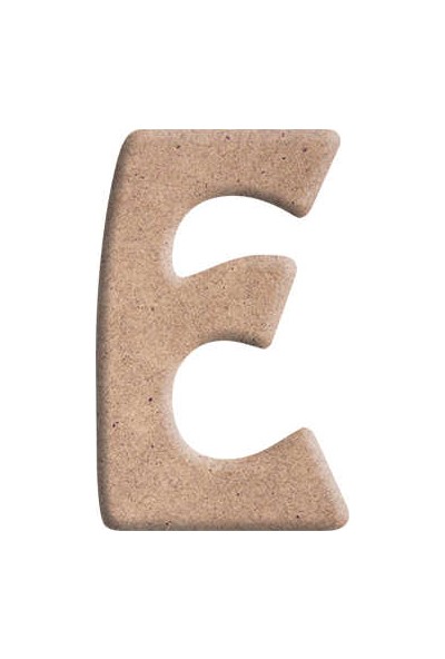 Okutan Hobi Dh6 Duvar ''e'' Harfi Kod:dh6