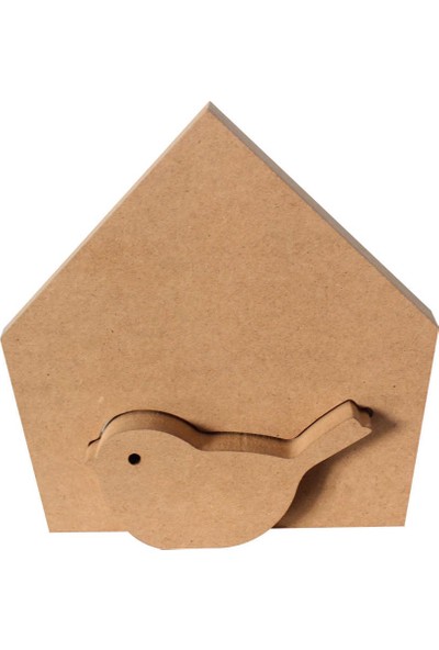 Okutan Hobi Ahşap Kuş Evi KOD:F46