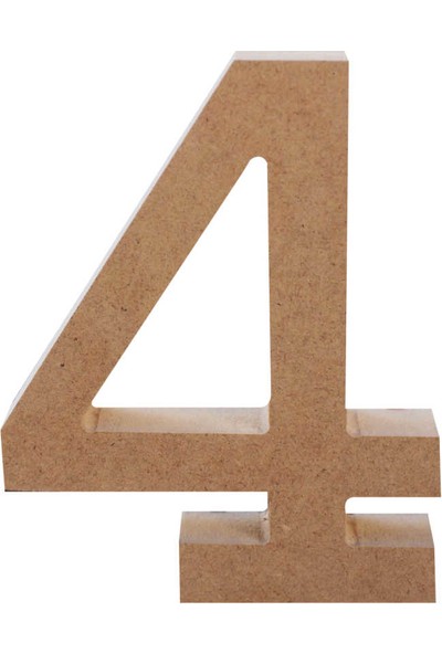 Okutan Hobi HR56 Ayakta Duran Rakam 4 KOD:HR56