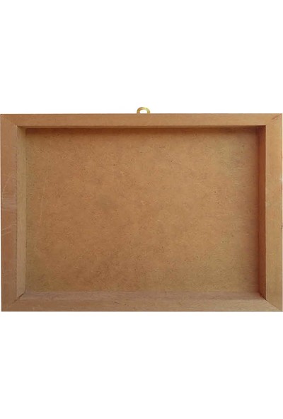 Okutan Hobi 33,3 x 45,5 Çerçeve Pano Ahşap Obje KOD:PA13