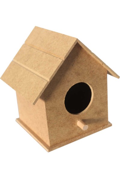 Okutan Hobi Ahşap Küçük Kuş Evi KOD:KU71