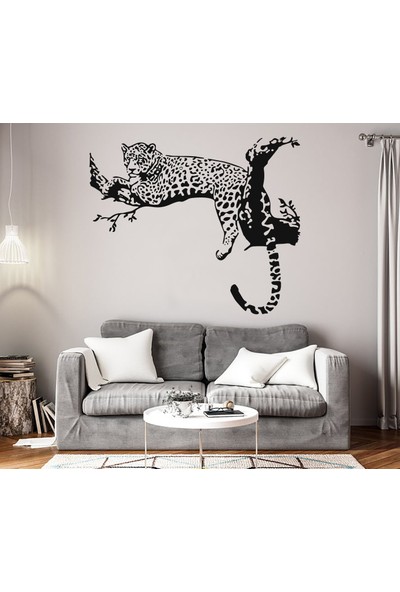 Areksan Reklam Leopar Dekoratif Duvar Sticker